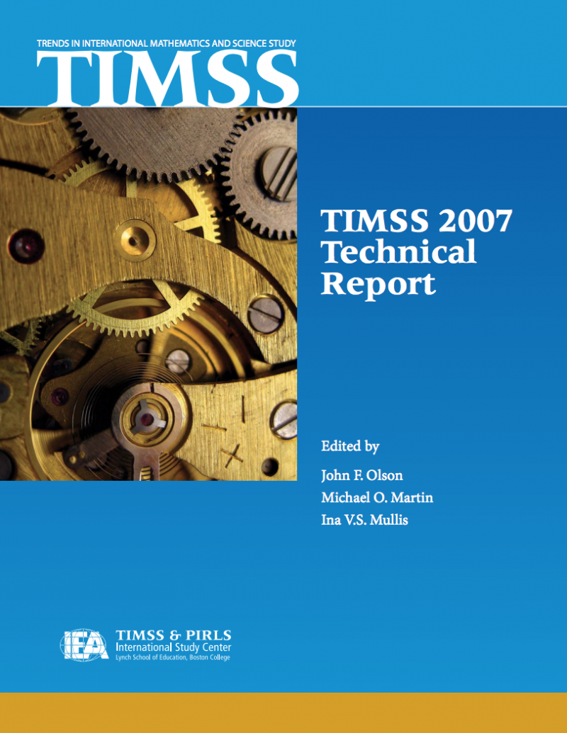 TIMSS 2007 Technical Report – Home