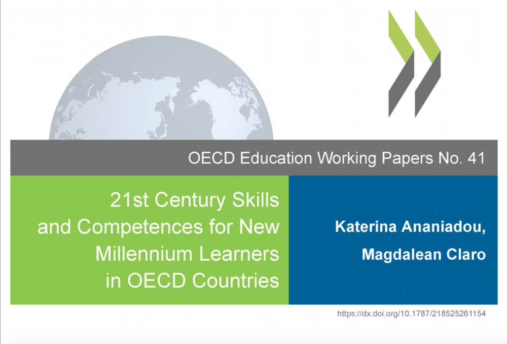 21st Century Skills and Competences for New Millennium Learners in OECD ...